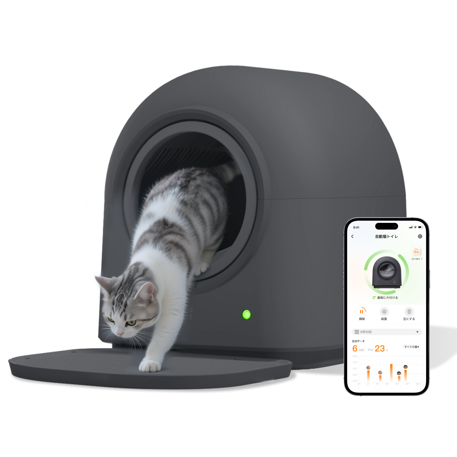 Smart Cat Litter Box XL – Abracatabranz